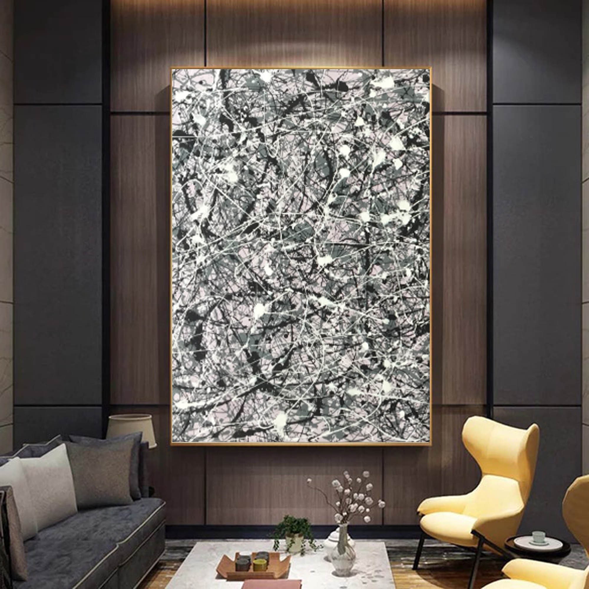 Oversized Abstract Oil Painting, Abstract Painting Original Large ...