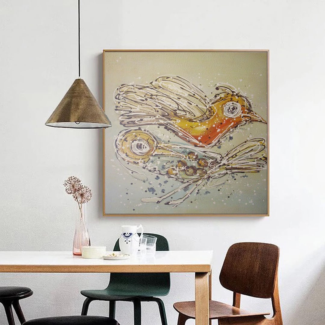 Large Oil Painting, Extra Large Wall Art on Canvas, Dripping Painting ...