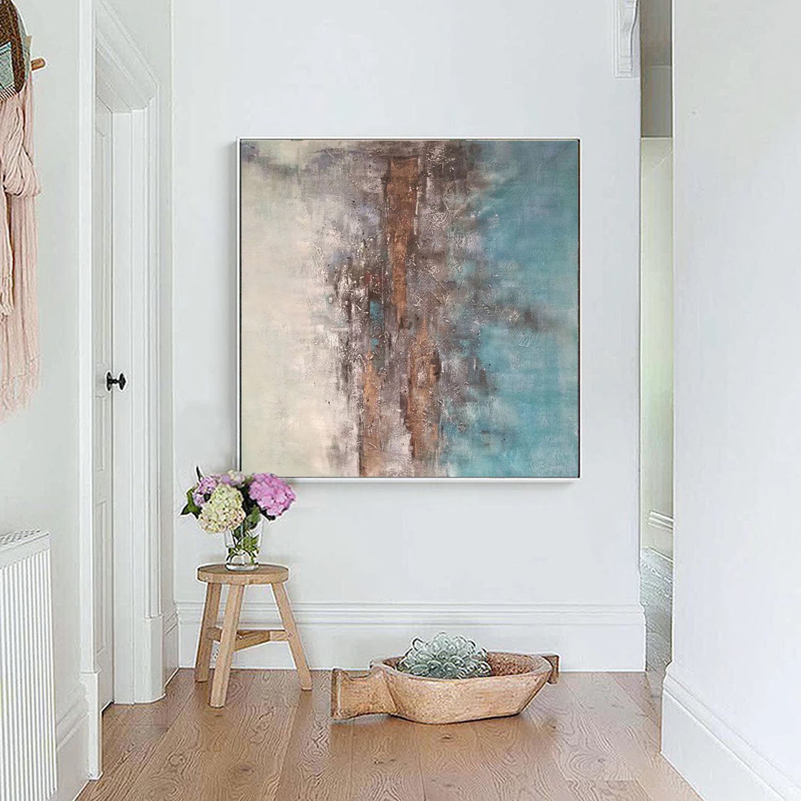 Large Abstract Oil Painting, Modern Abstract Art Painting, Oversized ...
