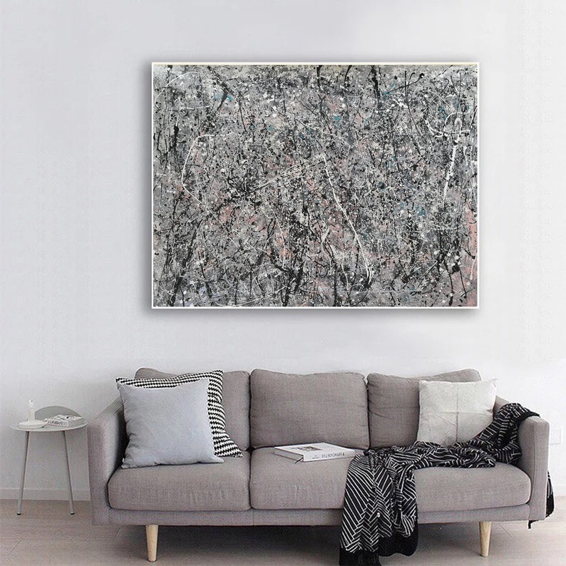 Modern Abstract Canvas Art Abstract Acrylic Painting - Etsy