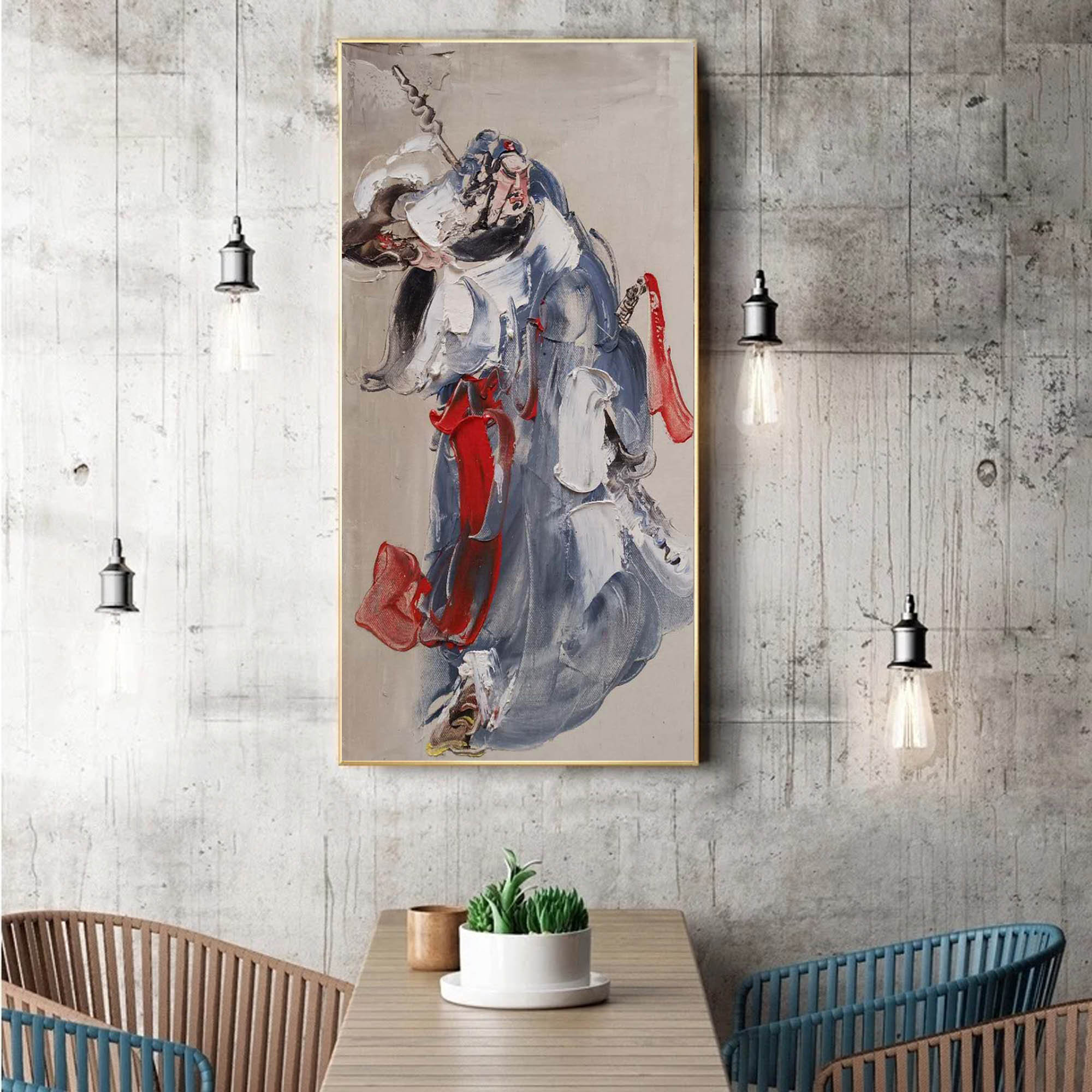 Extra Large Wall Art on Canvas, Textured Wall Art Canvas Painting, Guan ...