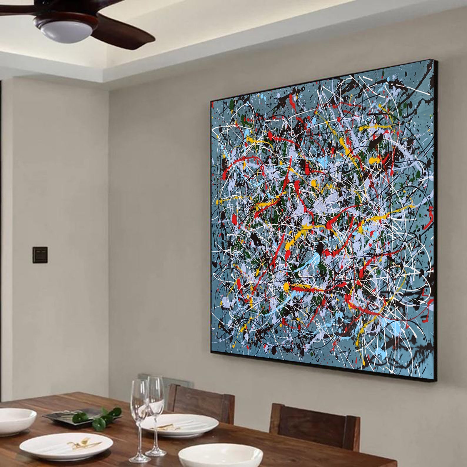 Extra Large Canvas Art Original Abstract Oil Painting | Etsy