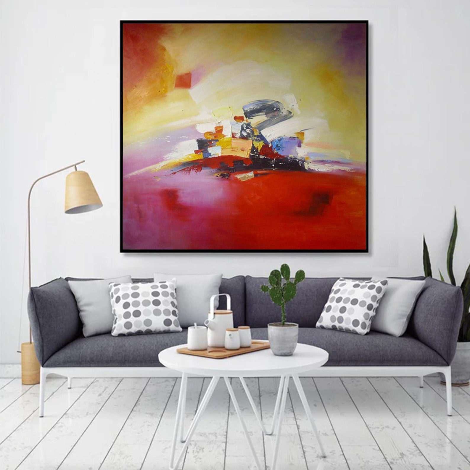 Extra Large Wall Art Large Pop Art Painting Oversized Wall - Etsy