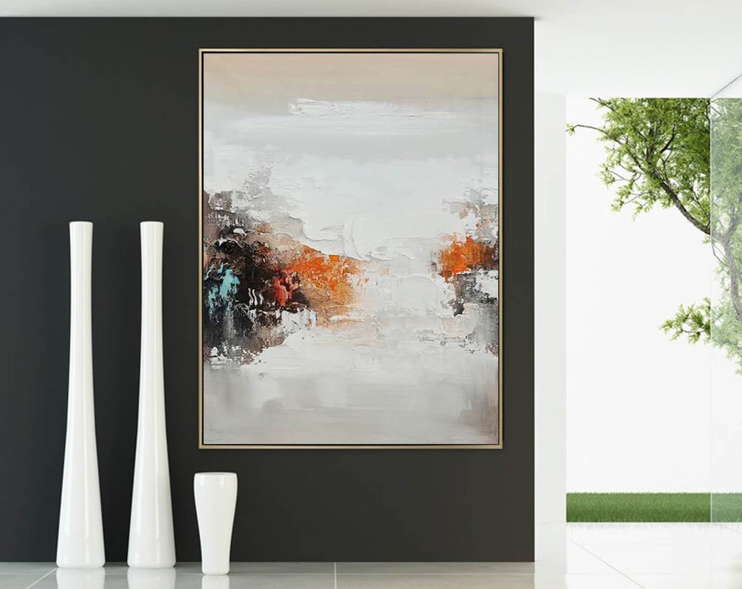 Extra Large Wall Art on Canvas, Modern Abstract Painting on Canvas ...