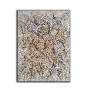 Very Large Abstract Painting on Canvas, Modern Abstract Painting ...