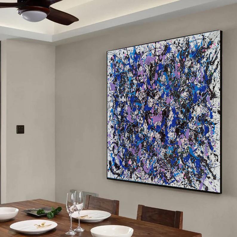 Extra Large Wall Art Abstract Painting Original Large | Etsy