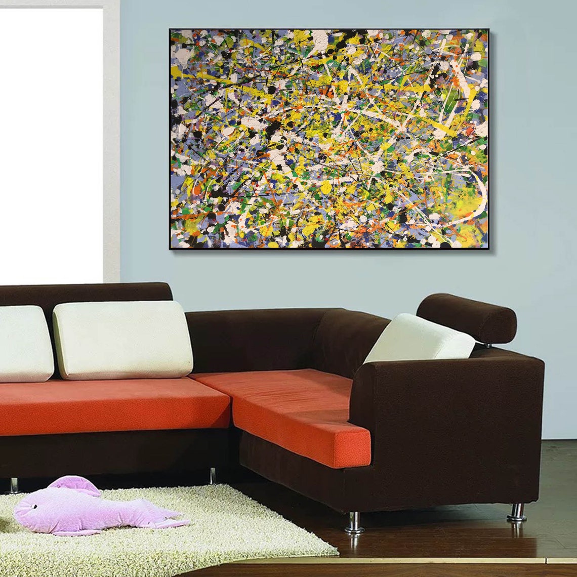 Extra Large Wall Art Canvas Modern Abstract Painting - Etsy