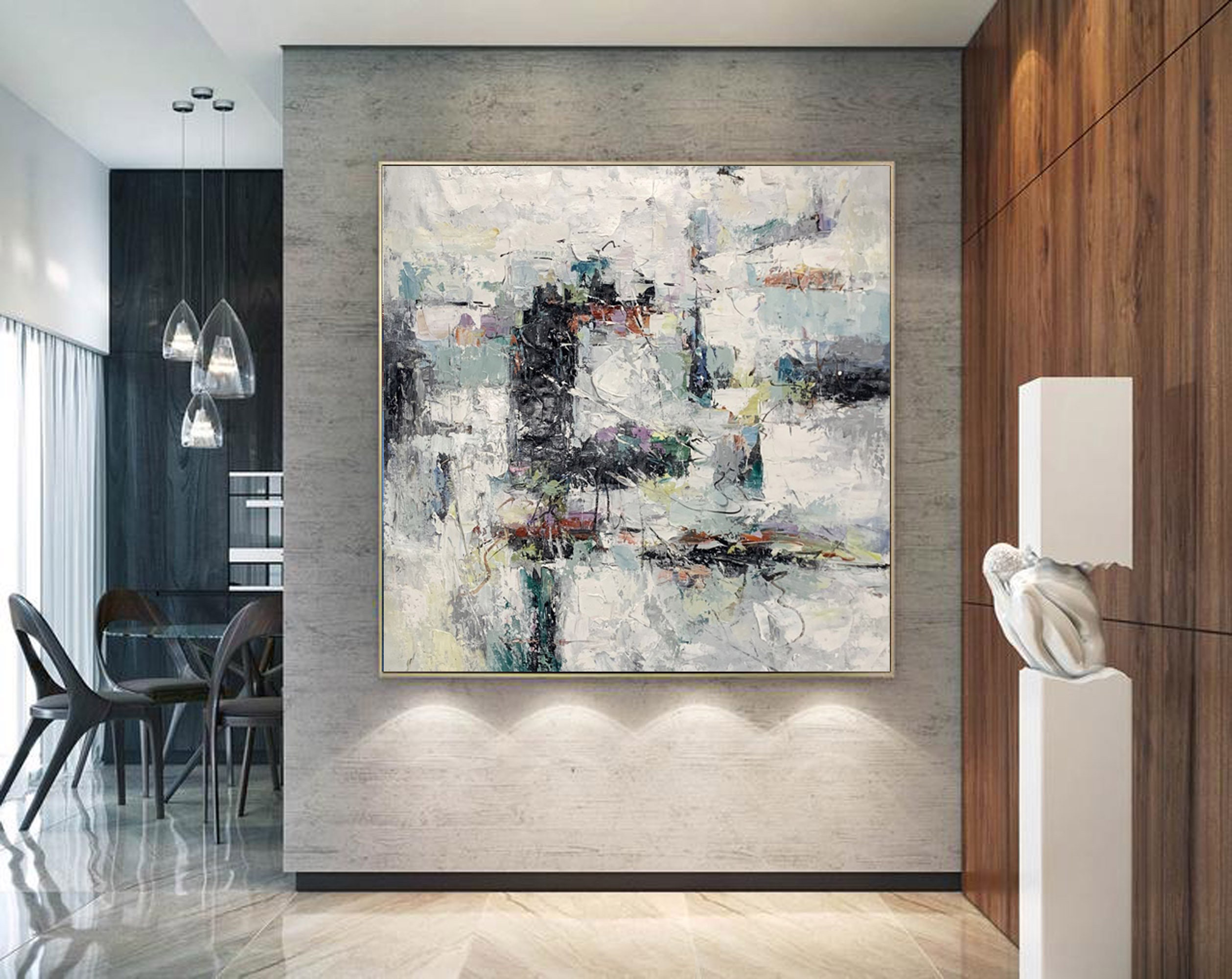 Extra Large Wall Art Abstract Large Canvas Wall Art Modern | Etsy