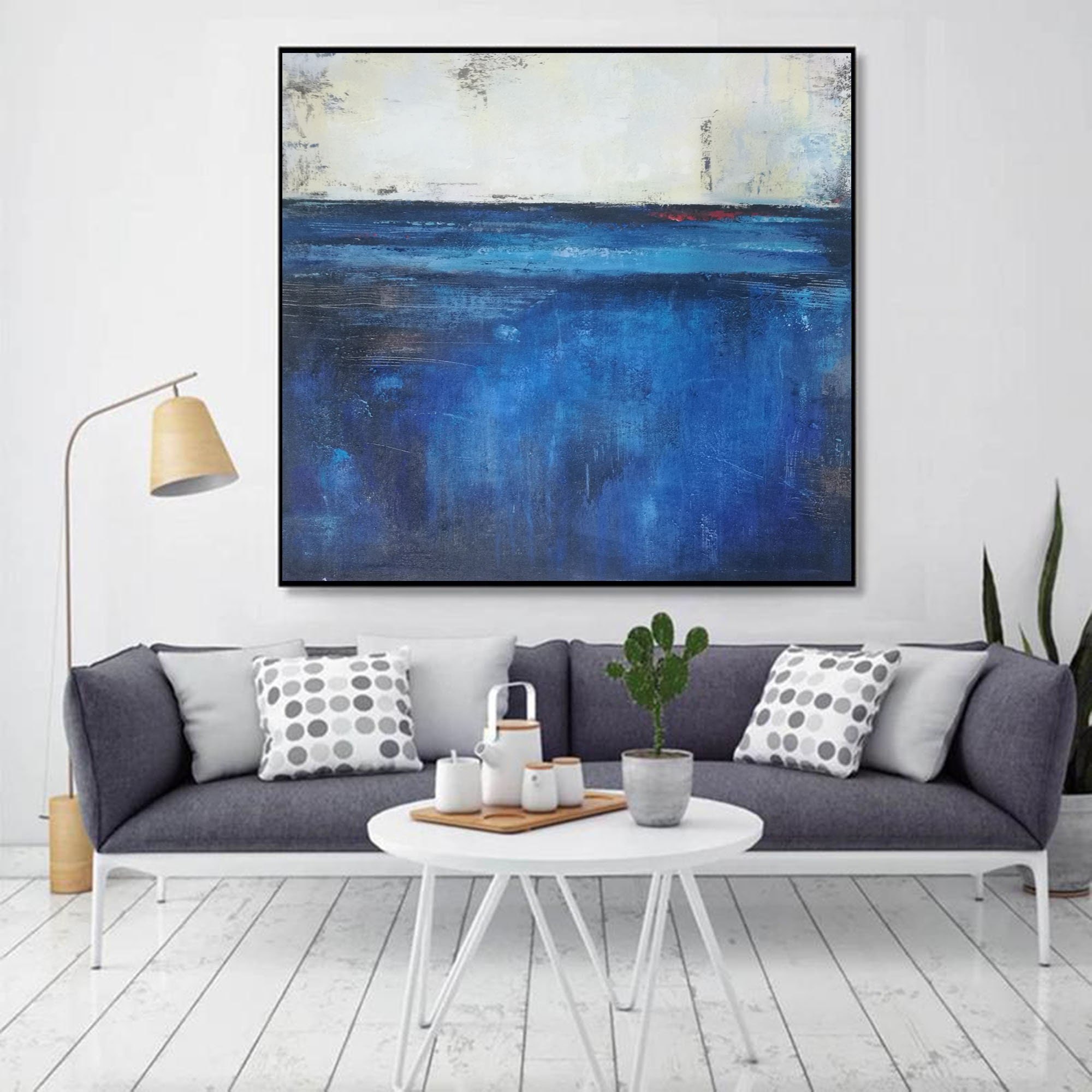 Large abstract painting on canvas original canvas wall art | Etsy