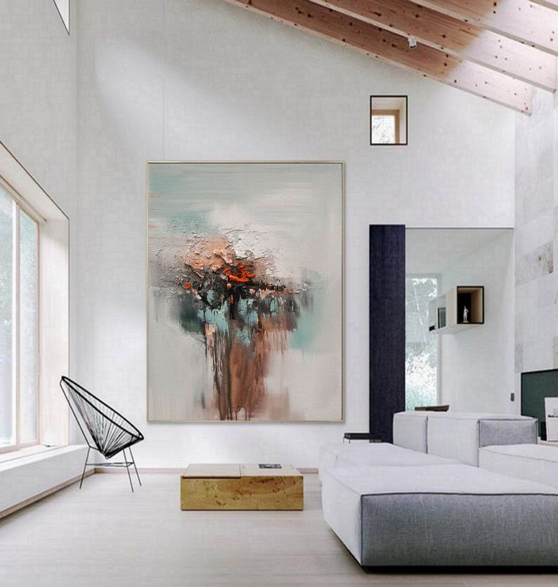 Large Canvas Wall Art Large Abstract Painting Original - Etsy