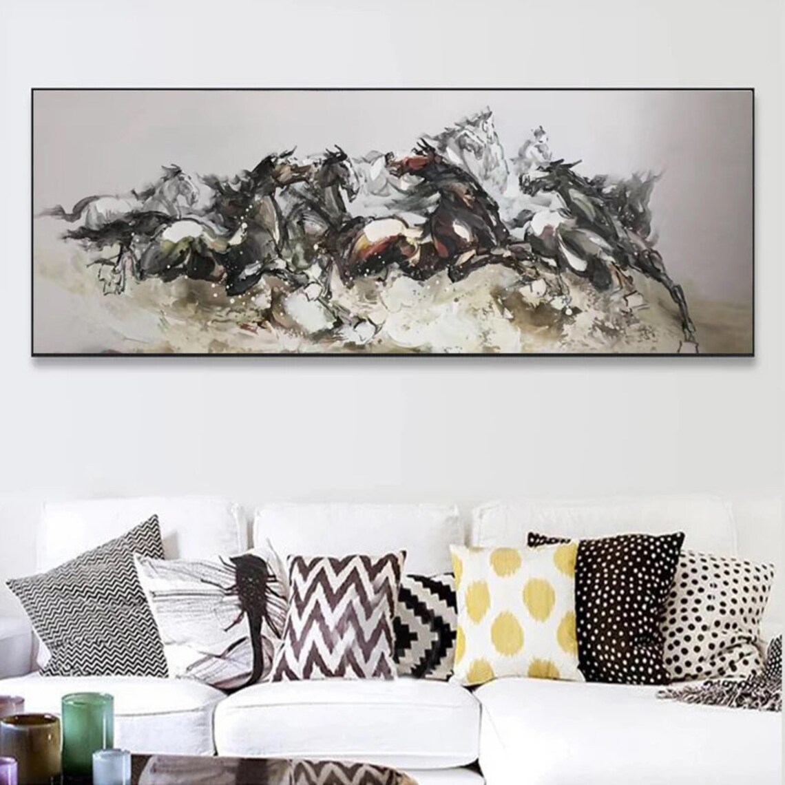Large Abstract Art Canvas Large Wall Art Oversized Canvas - Etsy