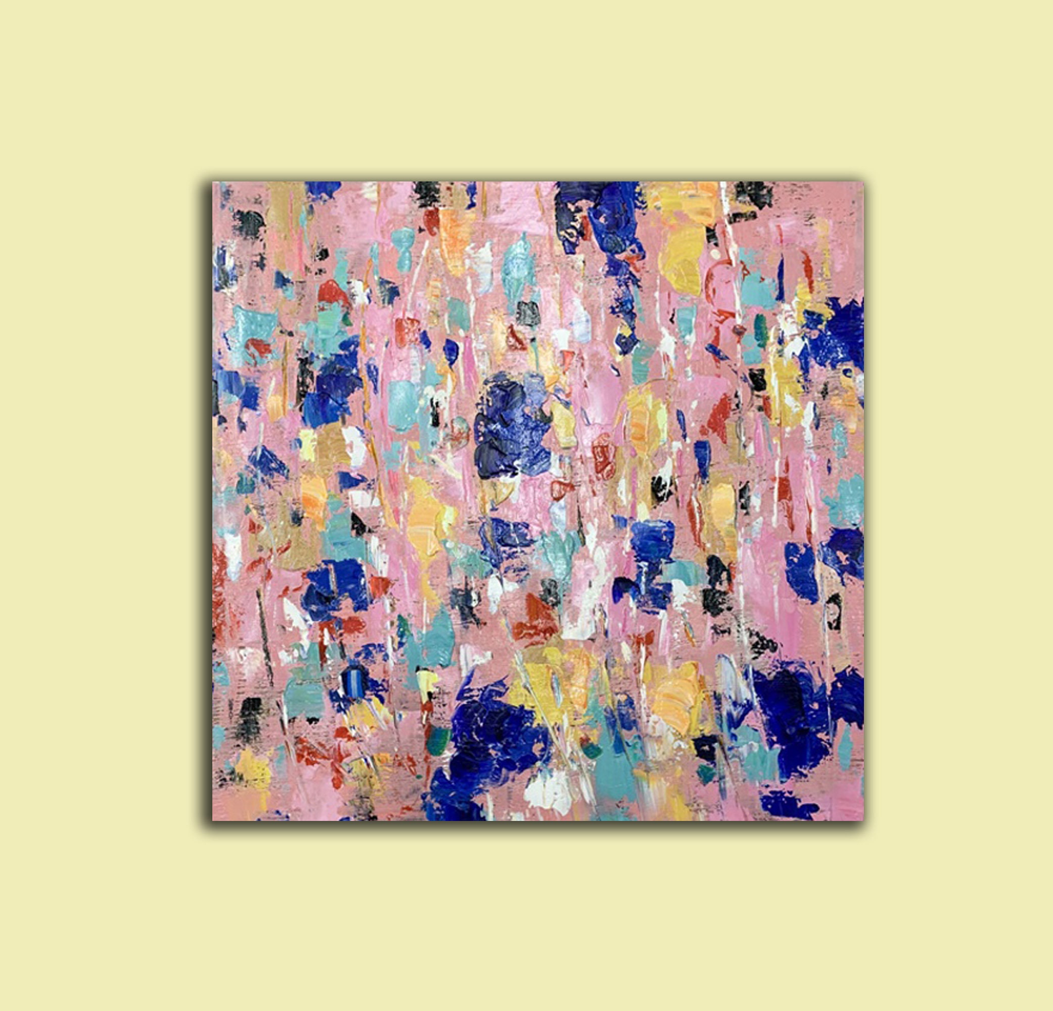 Colorful Abstract Painting Extra Large Wall Art Abstract - Etsy
