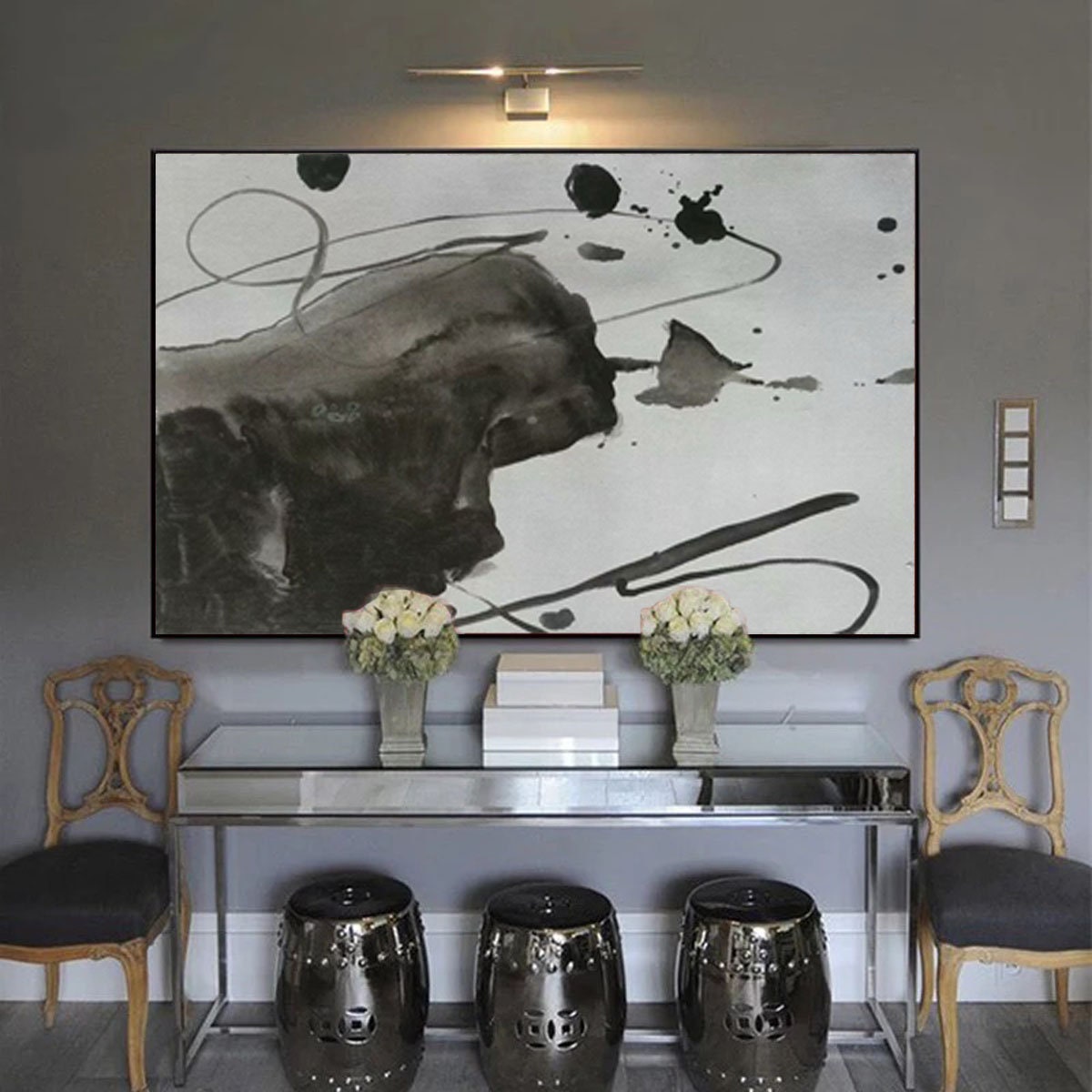 Large Original Paintings on Canvas, Oversized Wall Art, Large Canvas ...