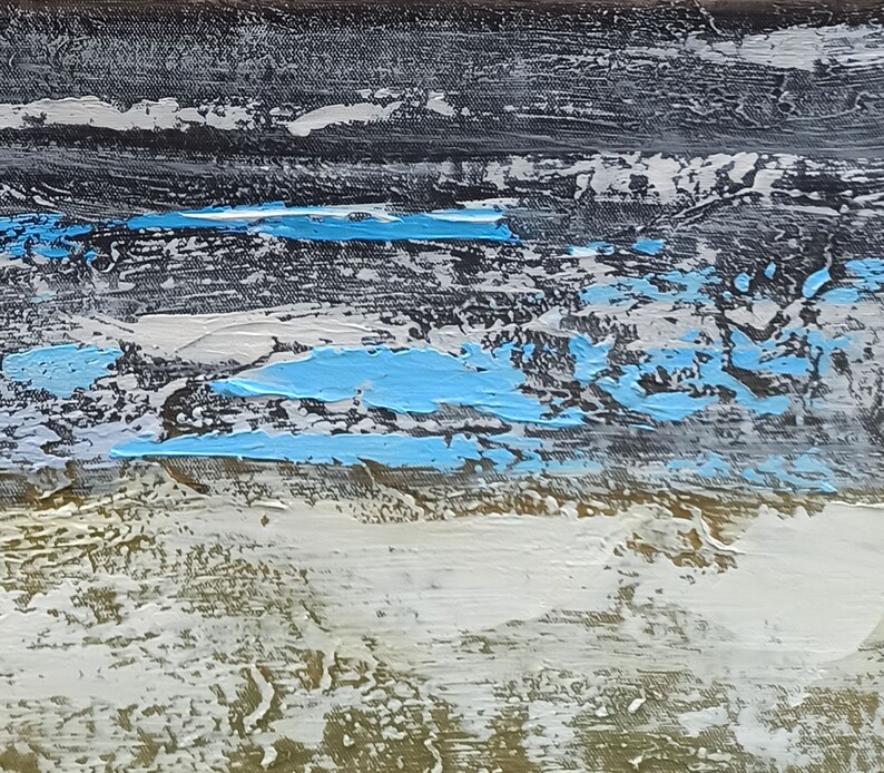 Large Canvas Art Abstract Landscape Painting Oversized Canvas - Etsy