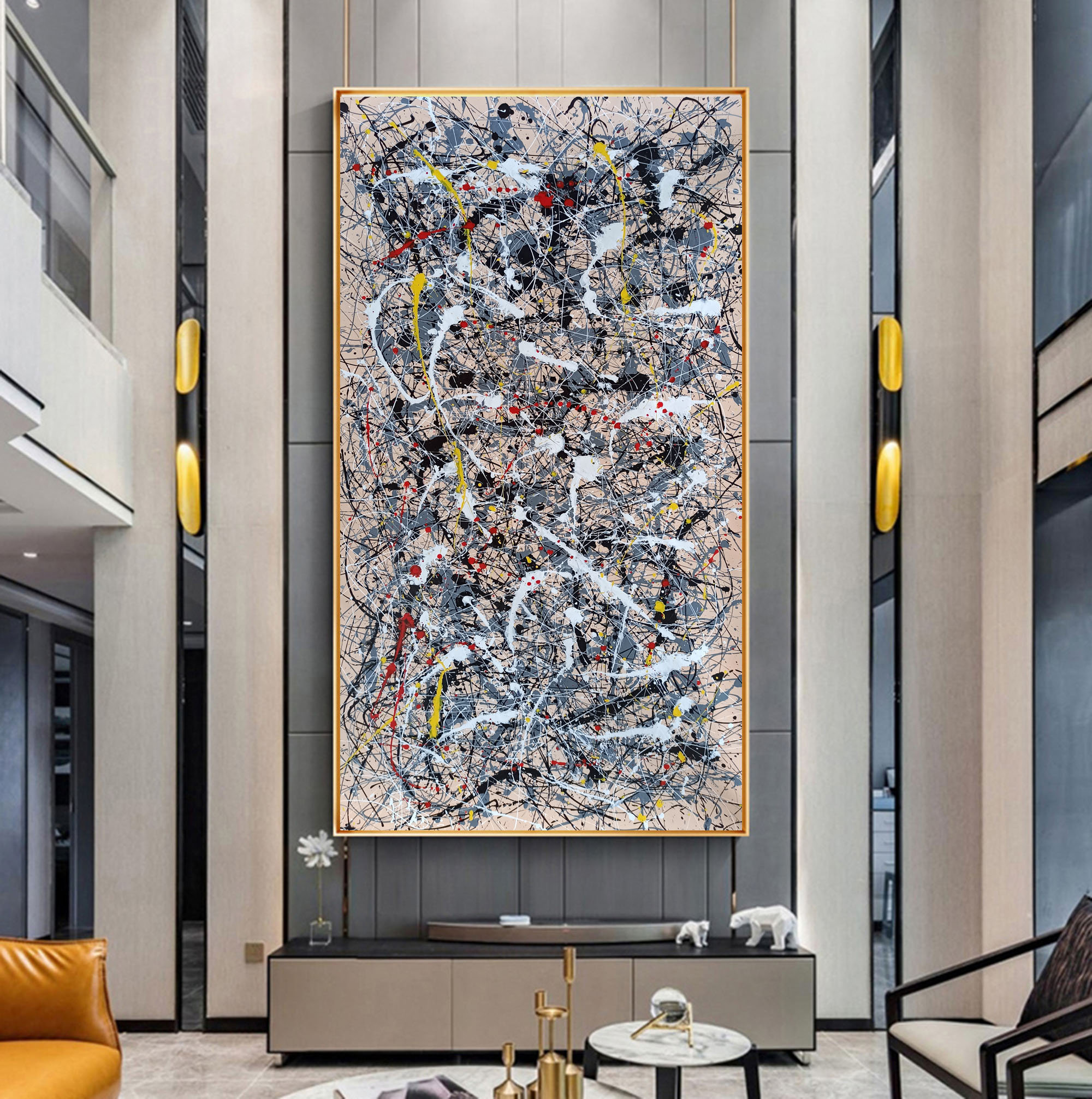 Large abstract painting original extra large canvas art | Etsy