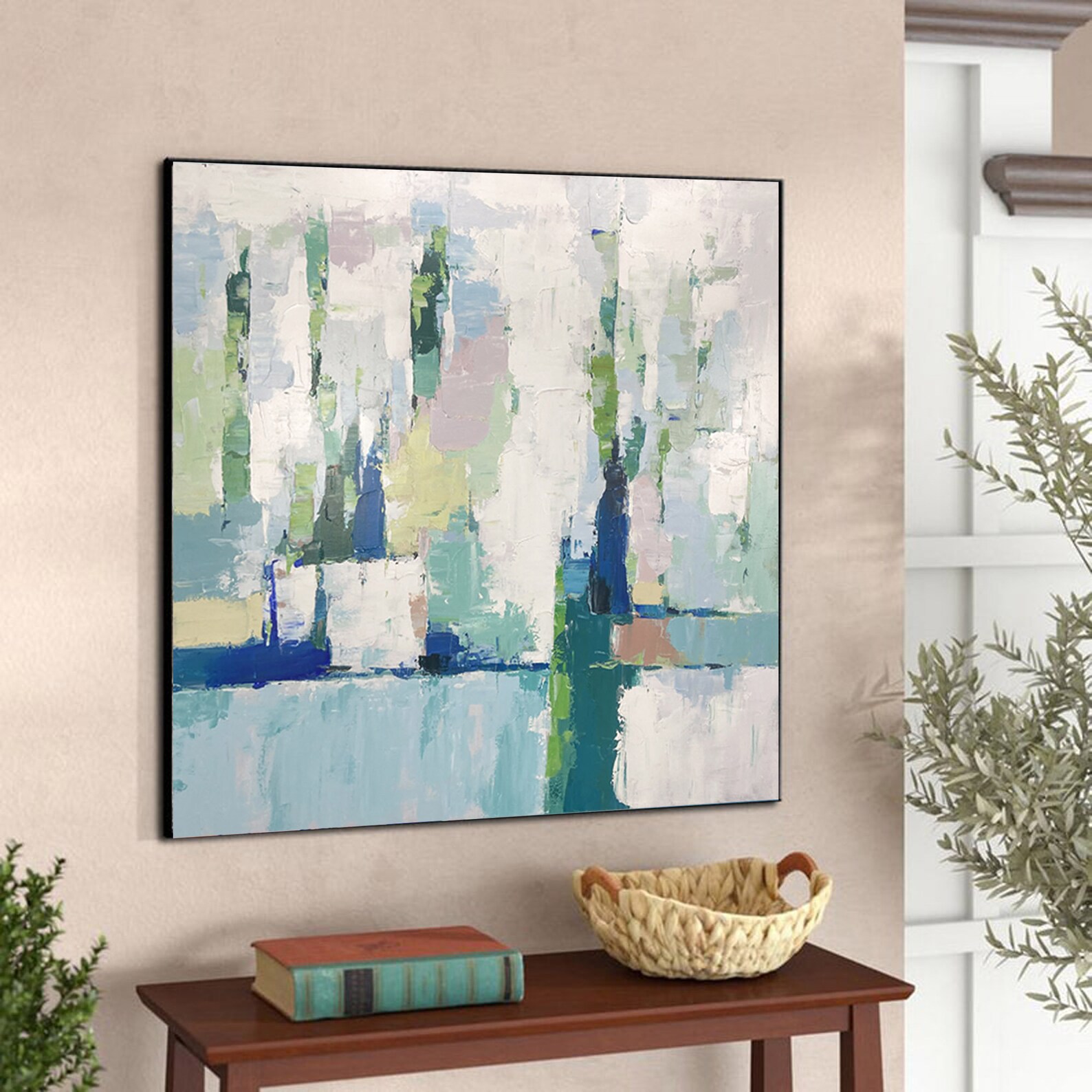 Modern Abstract Painting, Extra Large Wall Art Abstract, Large Canvas ...
