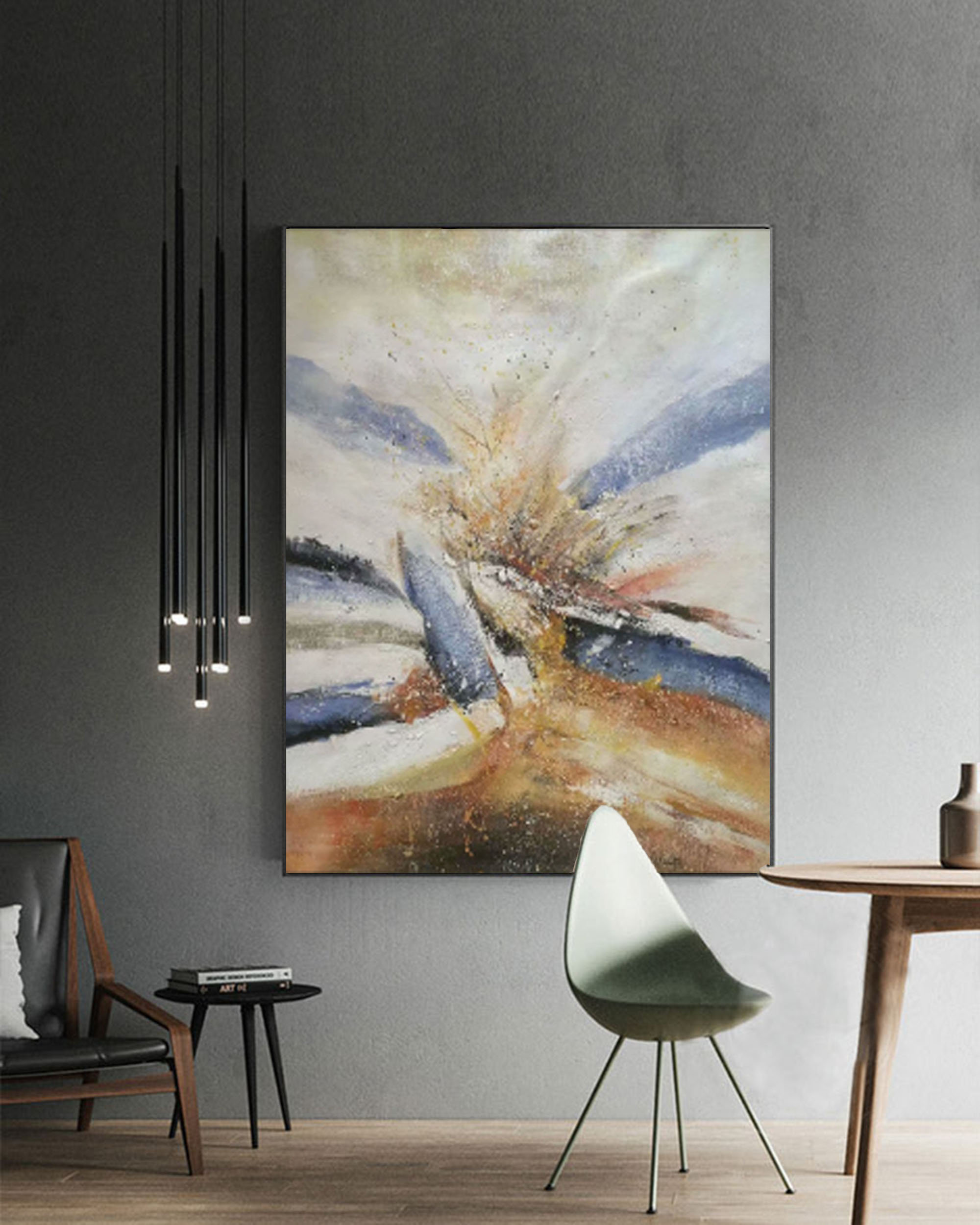 Extra Large Wall Art Abstract Painting, Original Abstract Oil Painting ...