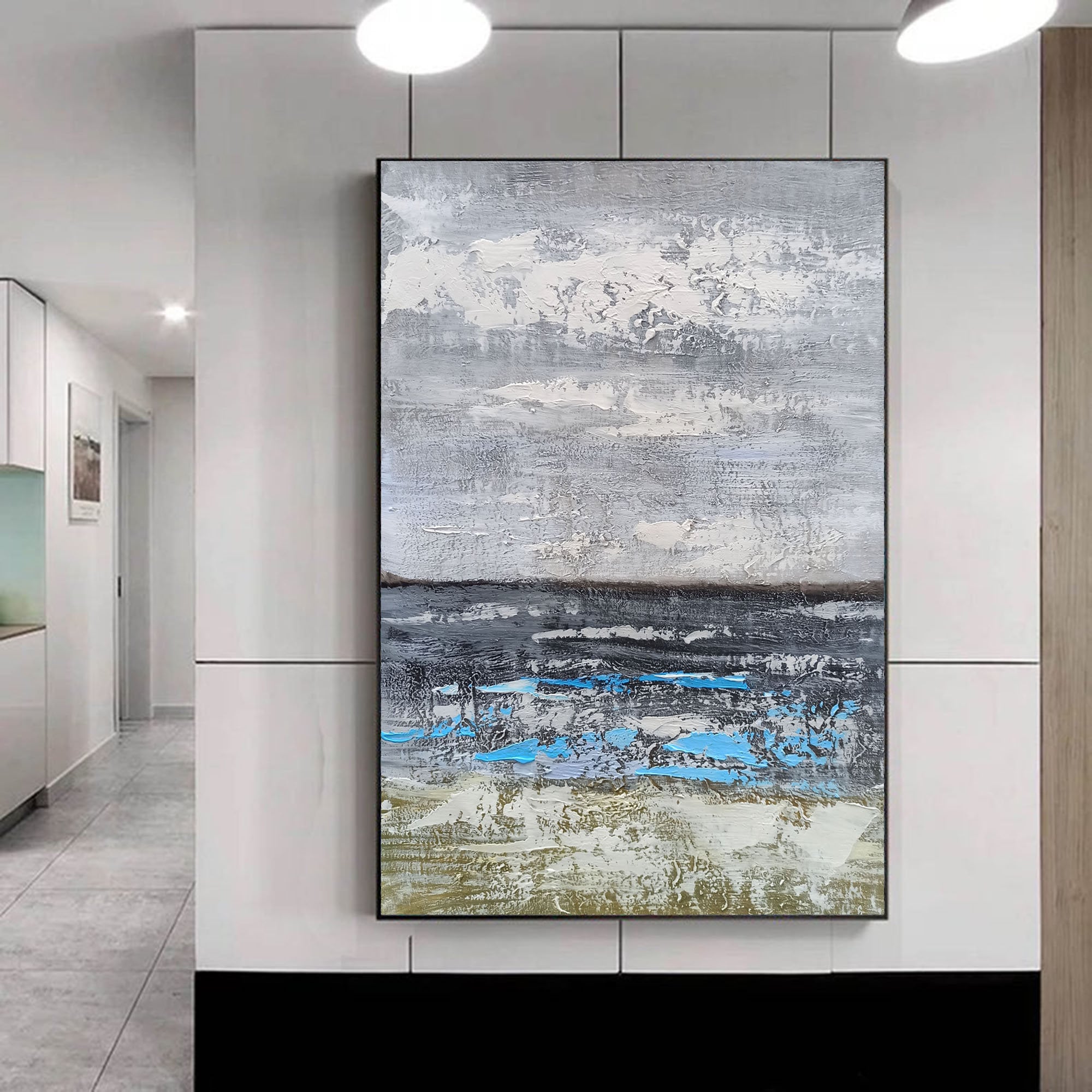 Modern abstract art paintings extra large wall art on canvas | Etsy