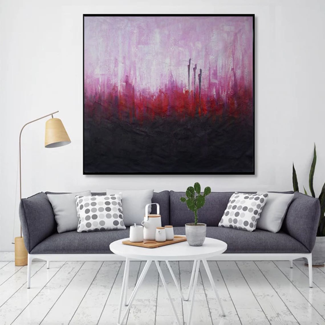 Large Wall Art Modern Painting on Canvas Extra Large Wall - Etsy