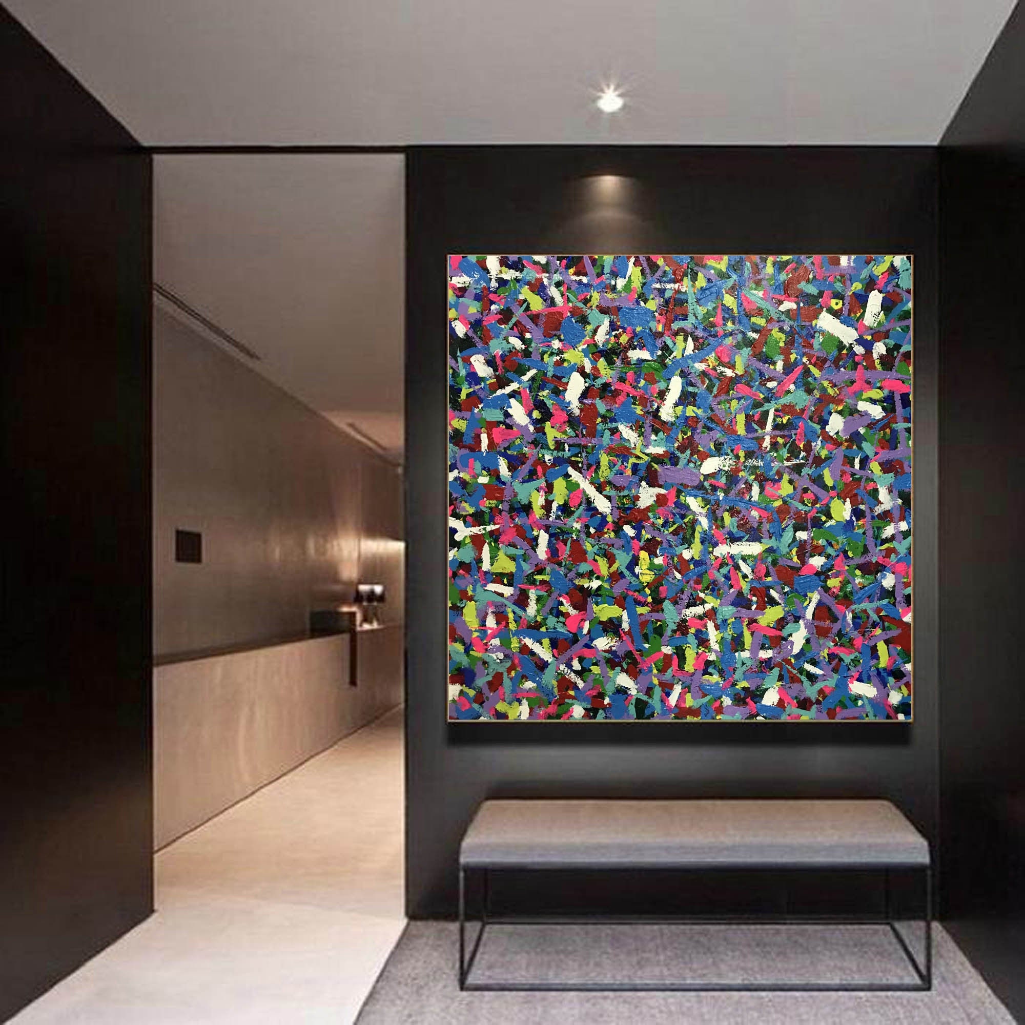 Large Abstract Painting Original Original Abstract Oil | Etsy