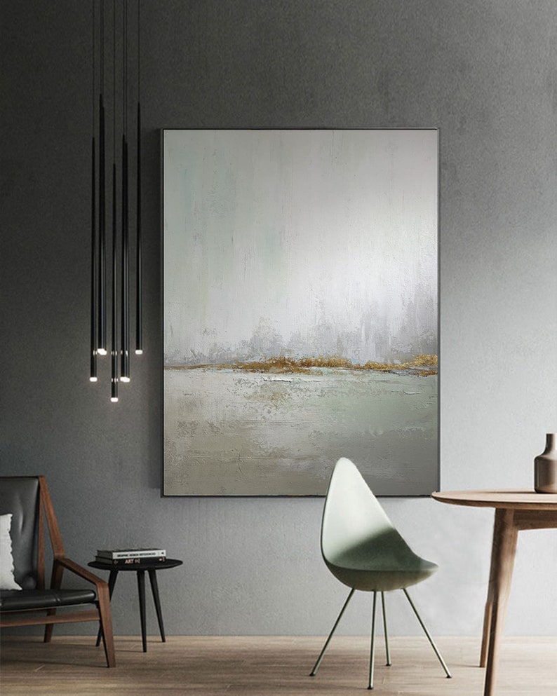 Extra Large Wall Art Abstract, Landscape Painting Abstract, Modern ...