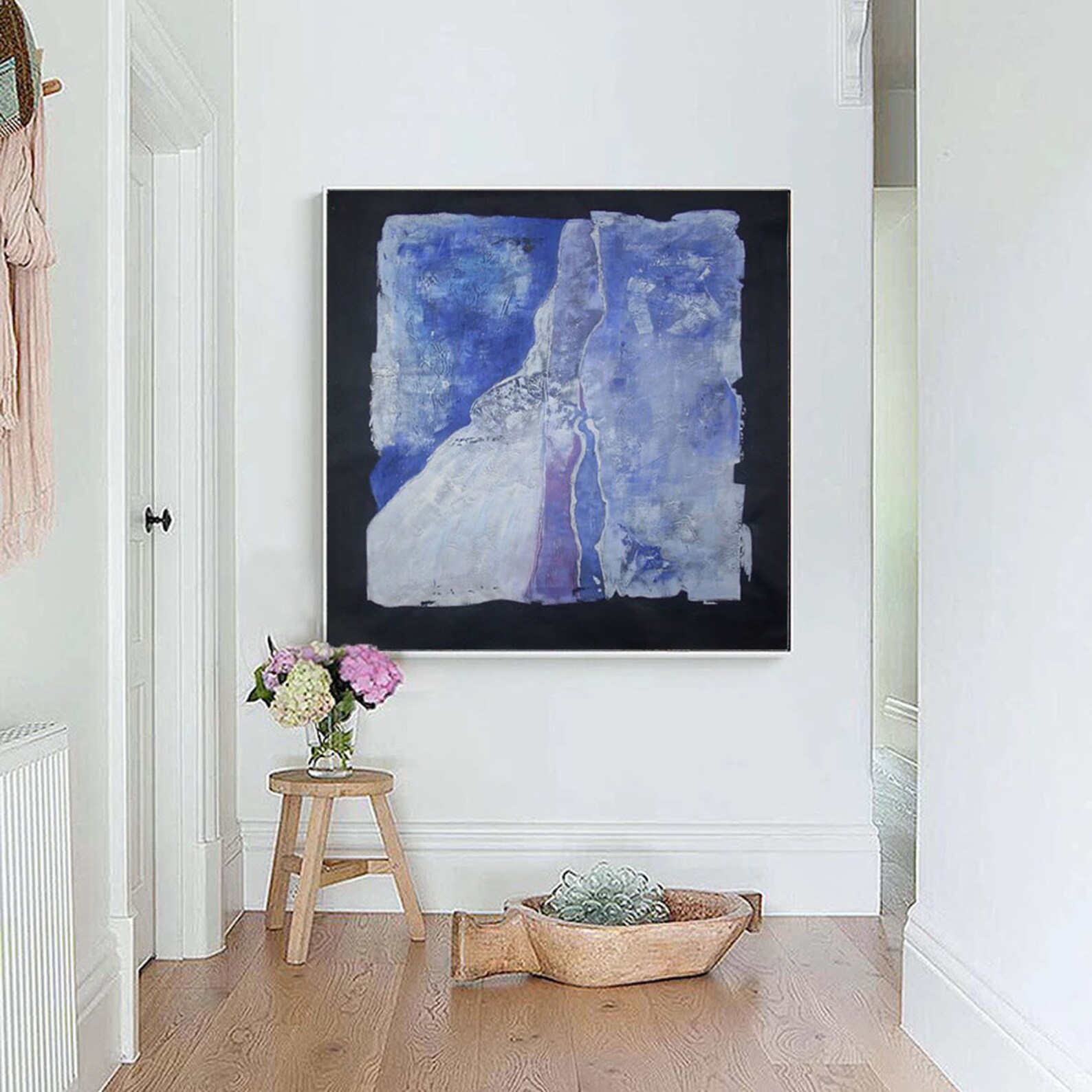 Large Abstract Wall Art, Modern Abstract Art Painting, Large Canvas Art ...