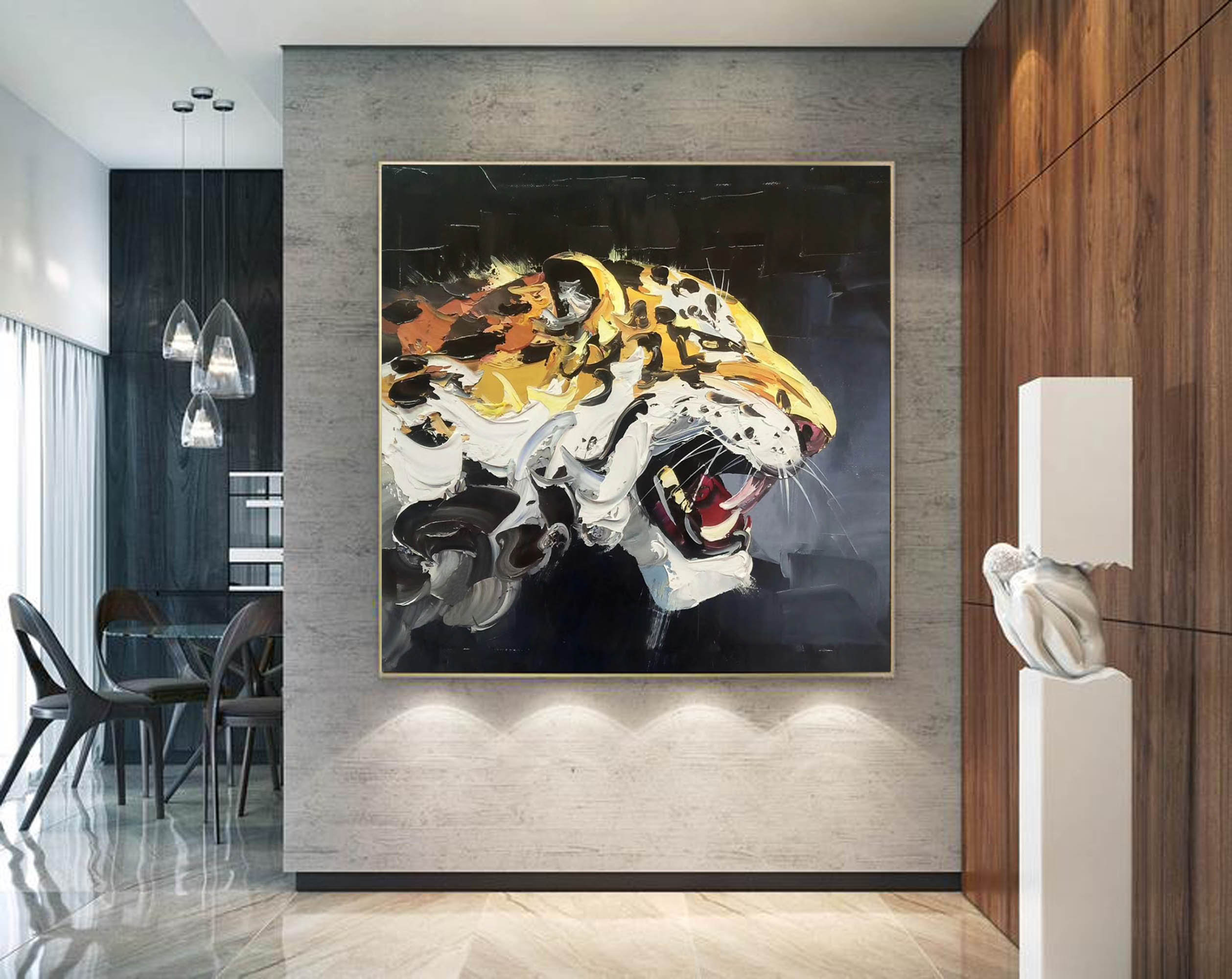 Extra Large Canvas Wall Art Heavy Textured Painting Canvas - Etsy