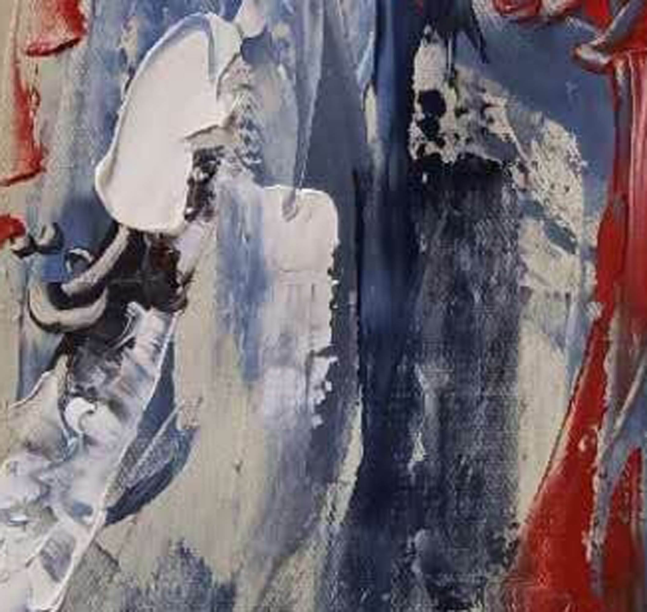 Asian Style Painting, Guan Yu Oil Painting, Operas Oil Painting ...