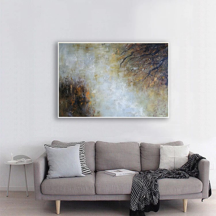 Large Abstract Art Painting Original, Oversized Wall Art, Modern Art ...