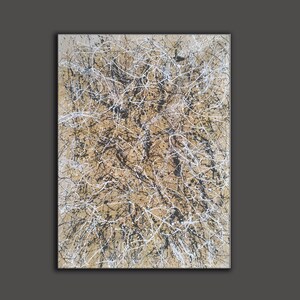 Very Large Abstract Painting on Canvas, Modern Abstract Painting ...
