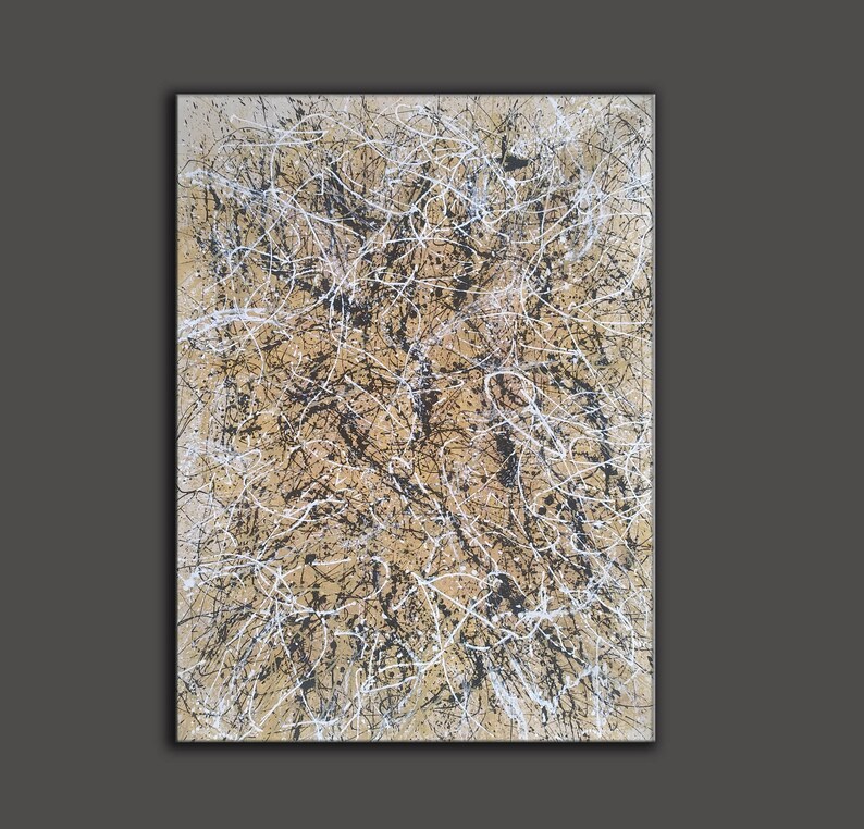 Very large abstract painting on canvas modern abstract | Etsy