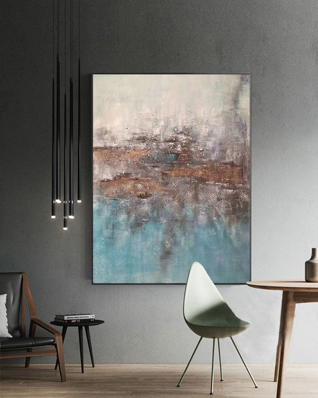 Large Abstract Wall Art, Large Canvas Art, Original Abstract Oil ...