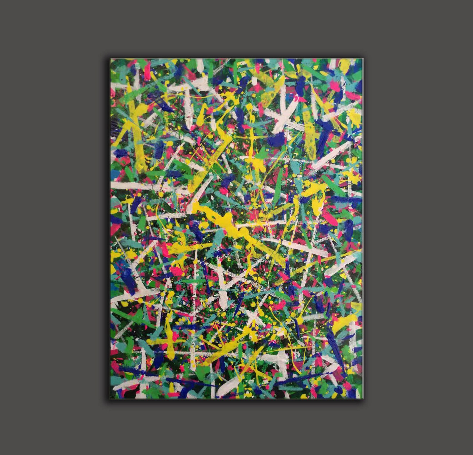 Oversized Wall Art Abstract Oil Painting on Canvasabstract | Etsy