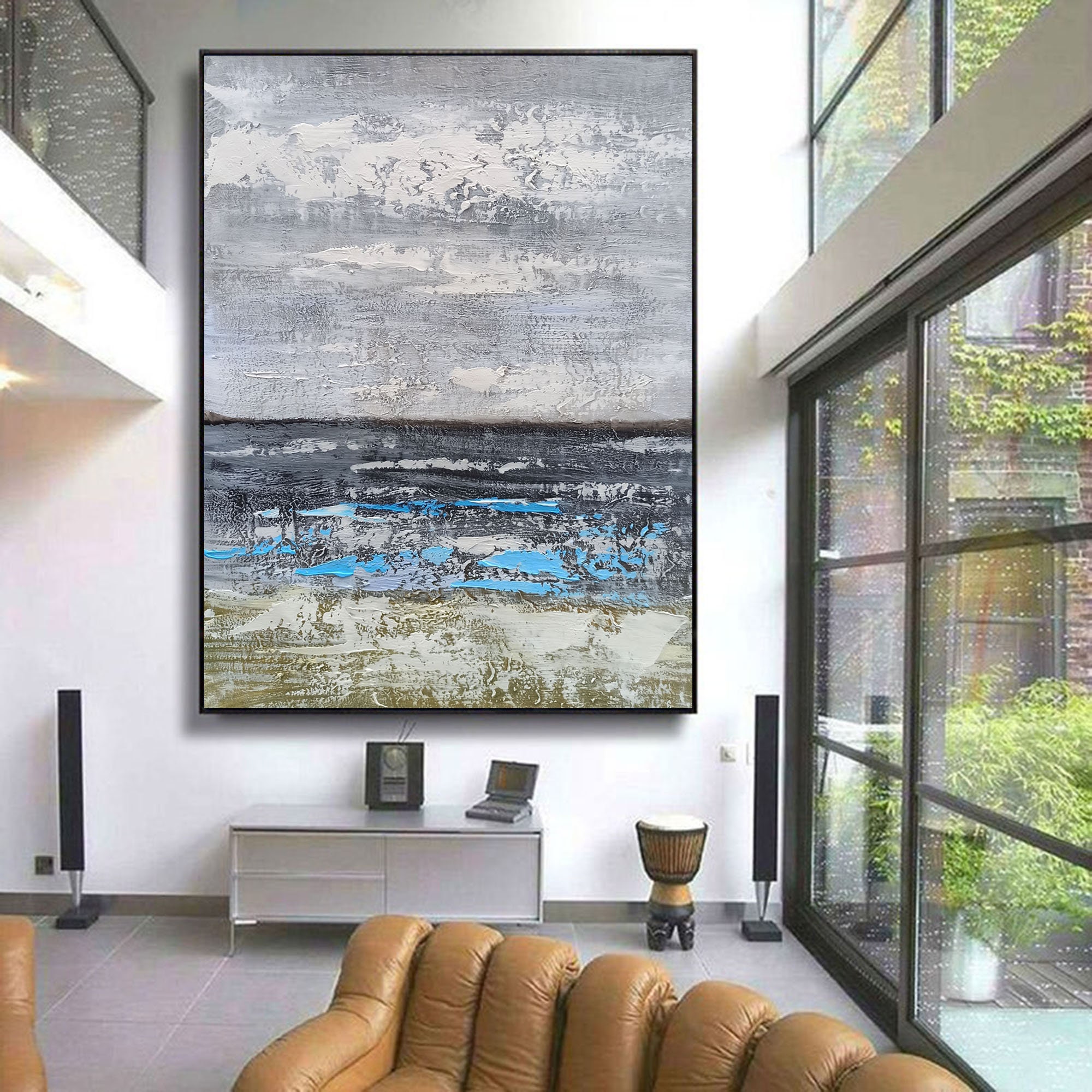 Modern abstract art paintings extra large wall art on canvas | Etsy