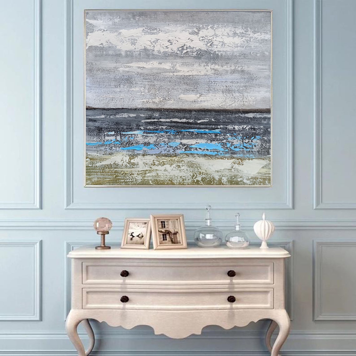 Large Canvas Art Abstract Landscape Painting Oversized Canvas - Etsy