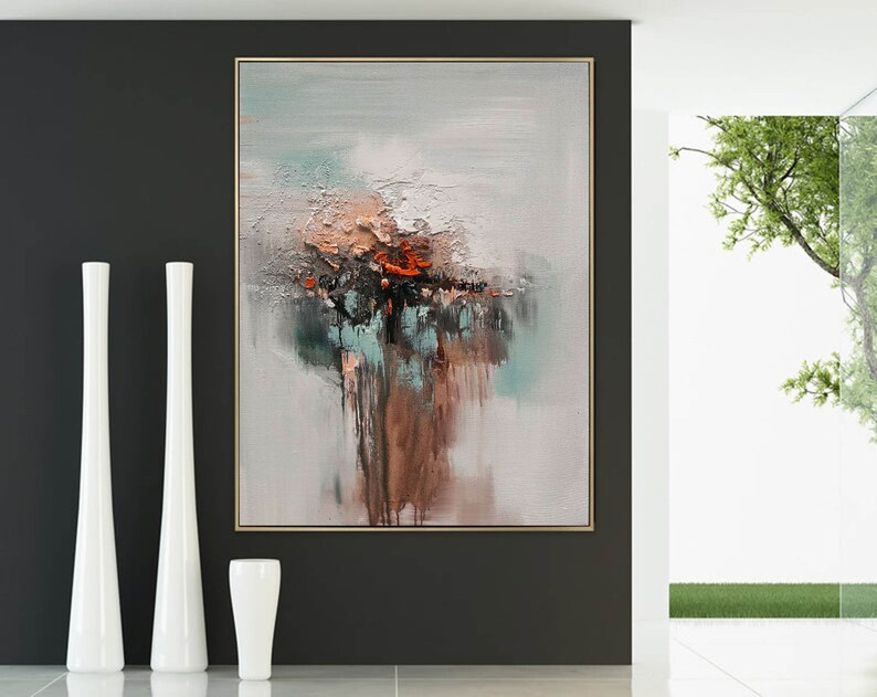 Large Canvas Wall Art Large Abstract Painting Original - Etsy