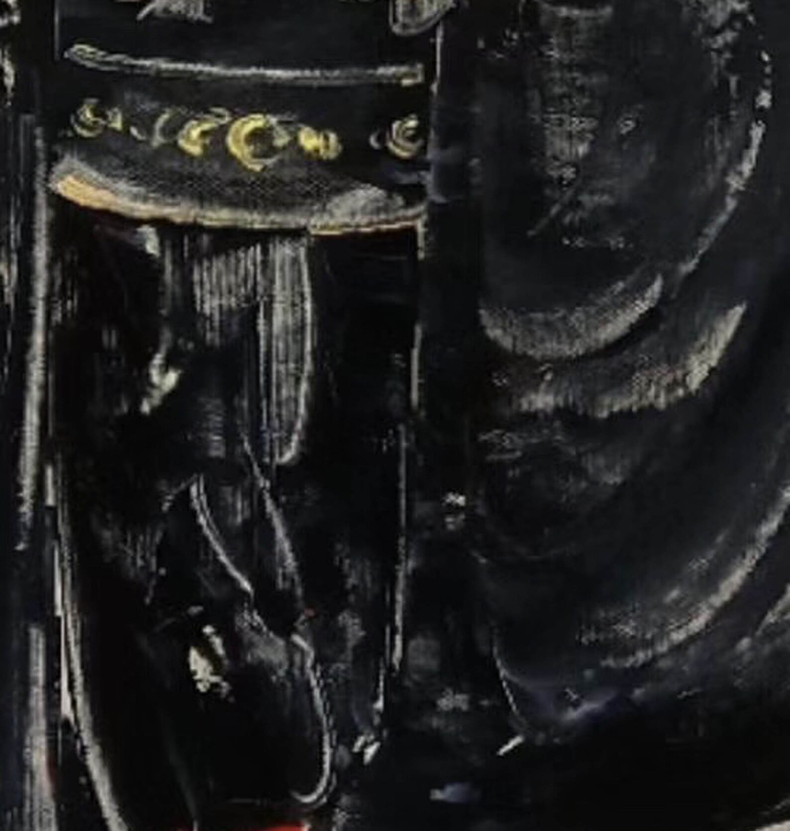 Chinese Opera Oil Painting impasto Oil on Canvas Heavy - Etsy