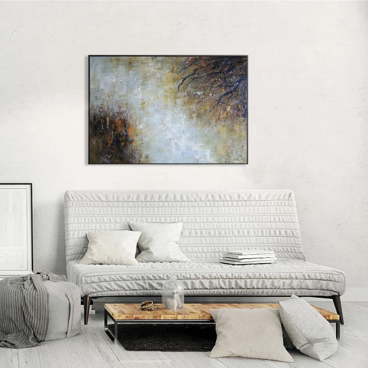 Large Abstract Art Painting Original, Oversized Wall Art, Modern Art ...