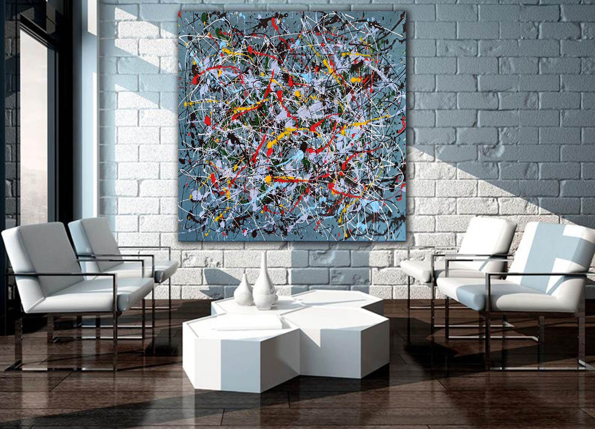 Extra Large Canvas Art Original Abstract Oil Painting | Etsy