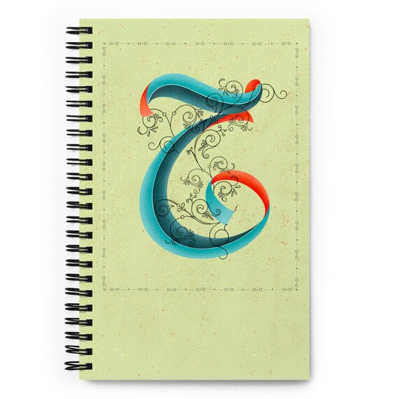 Spiral Notebook With Urdu/arabic Letter Personalize With | Etsy