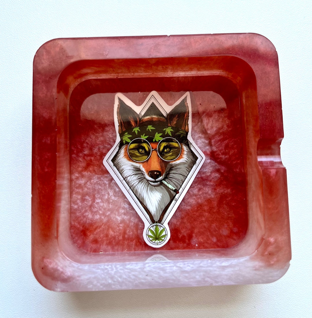 Red Fox Ashtray - Etsy