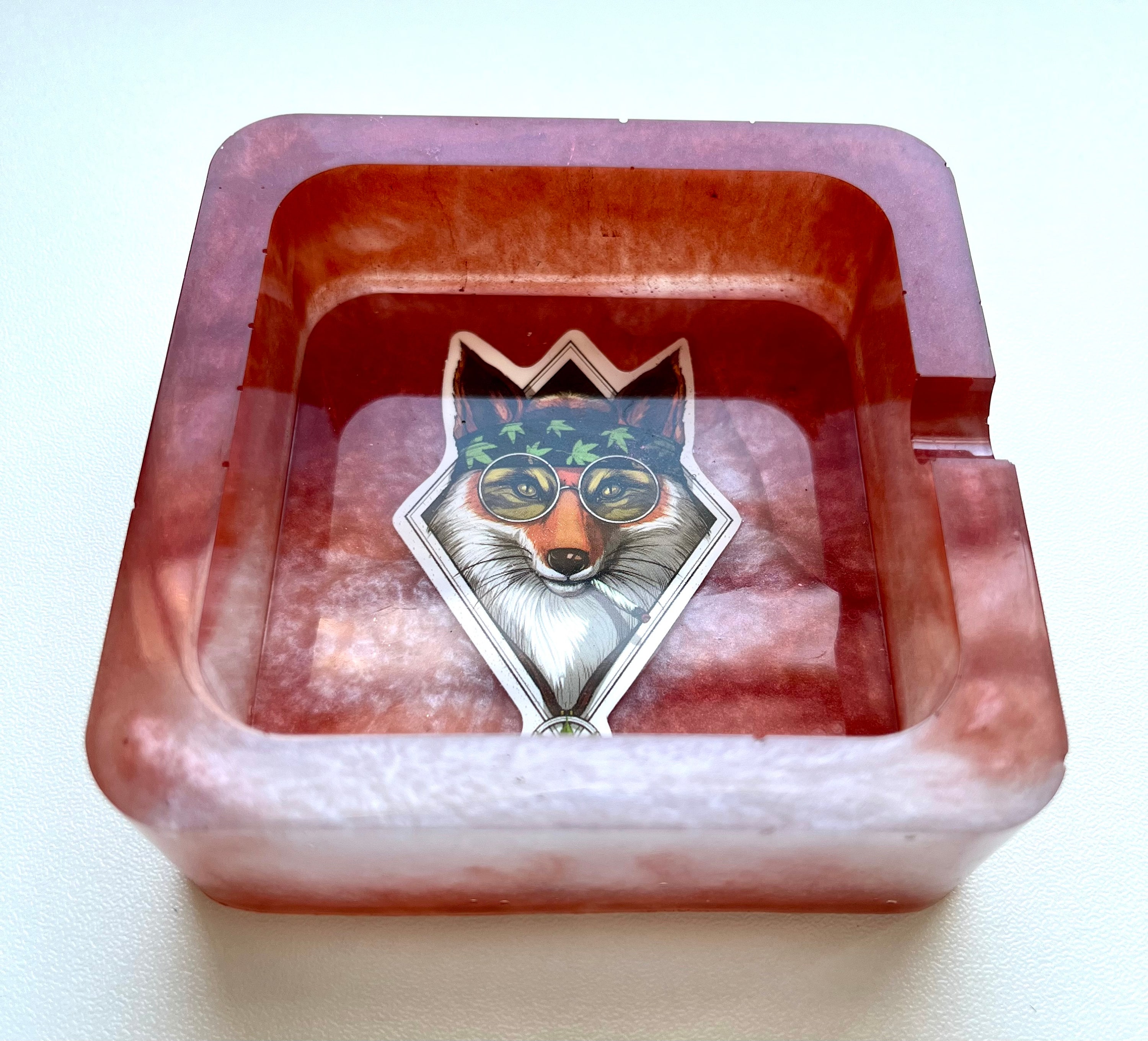 Red Fox Ashtray - Etsy