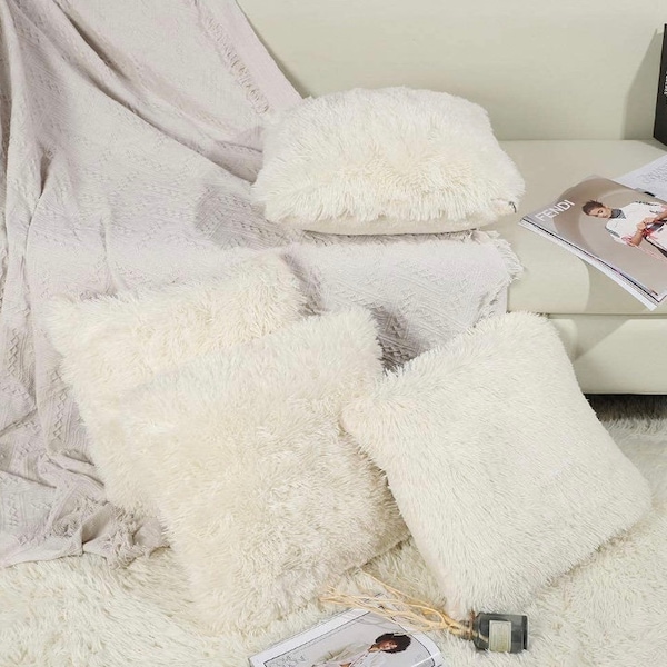 Cream Cushion - Etsy