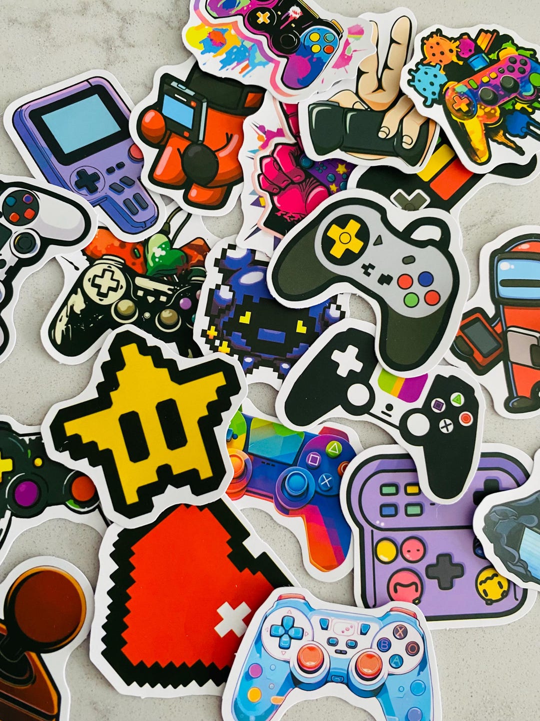 Gaming Gamer Retro Stickers Controller Party Bags Party Bags ...