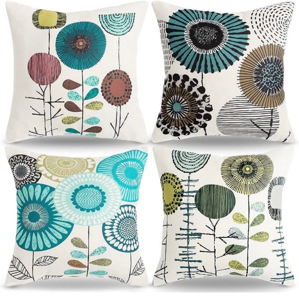 Floral Cushion Cover - Etsy