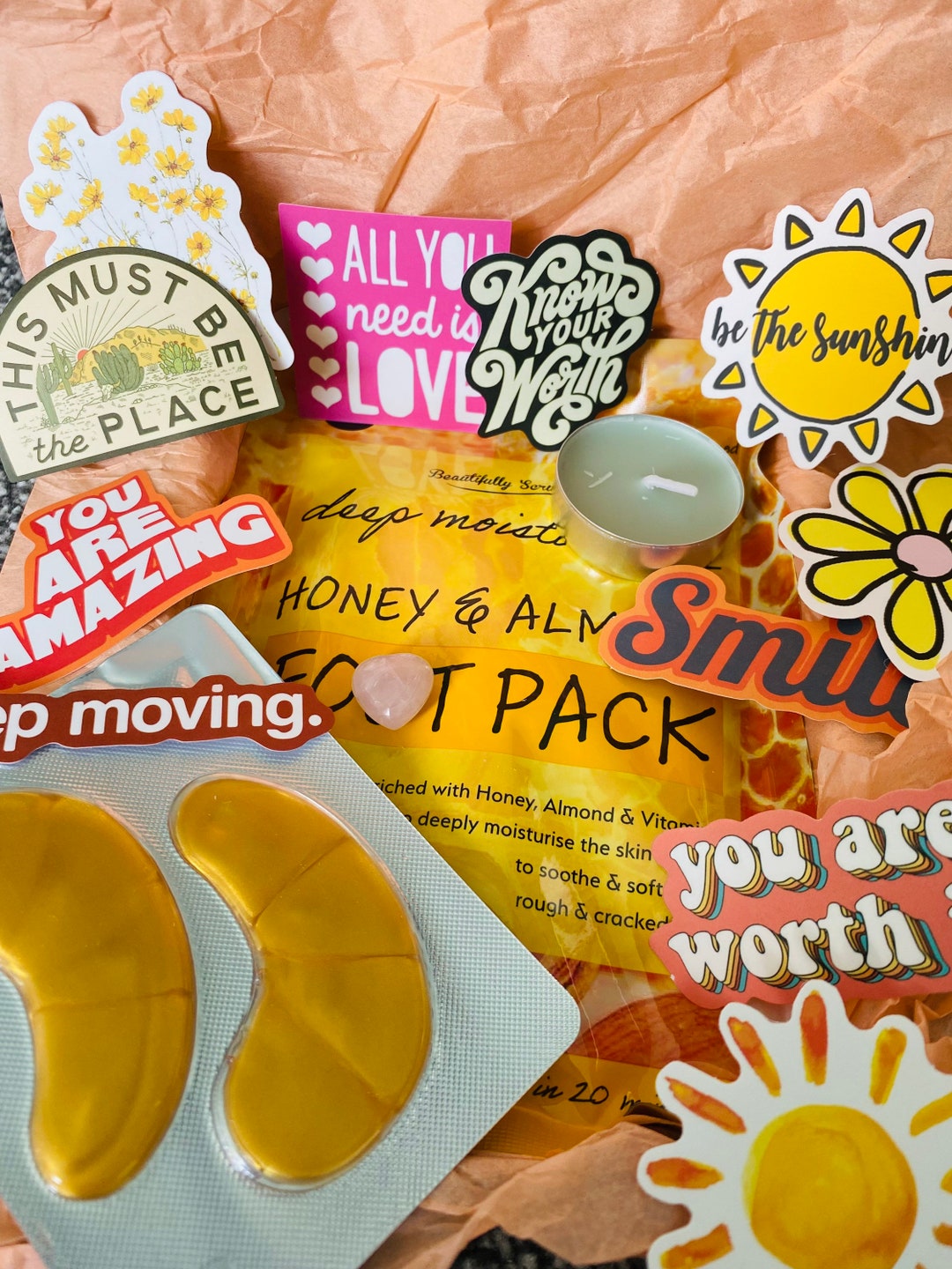 Mini Self Care Letterbox Hamper Gifts Gift Get Well Calm Beauty ...