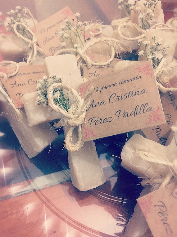 Personalized Soap Cross Favor | Etsy UK