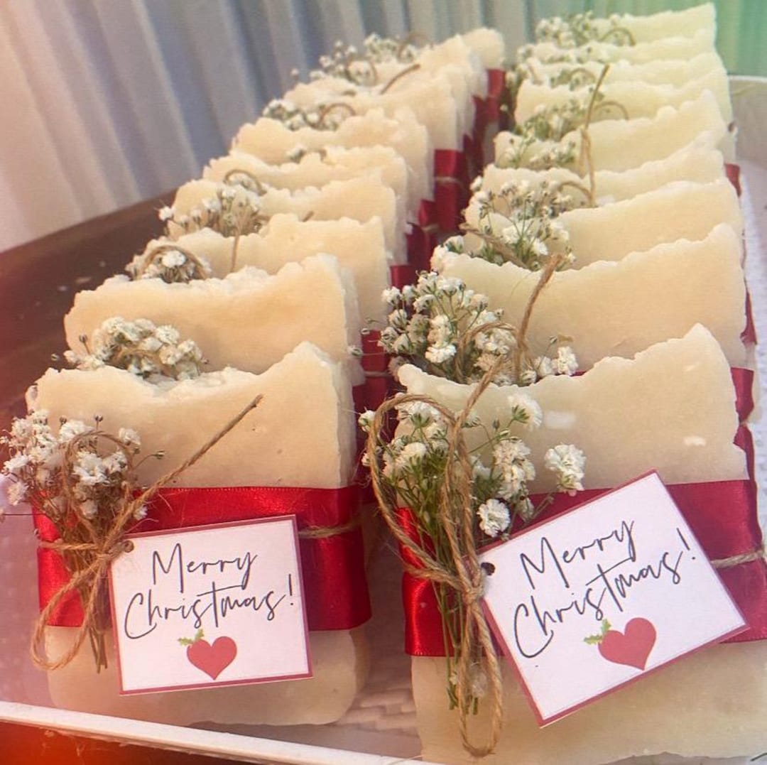Handmade Christmas Soap Personalized Christmas Soap Christmas Gift ...