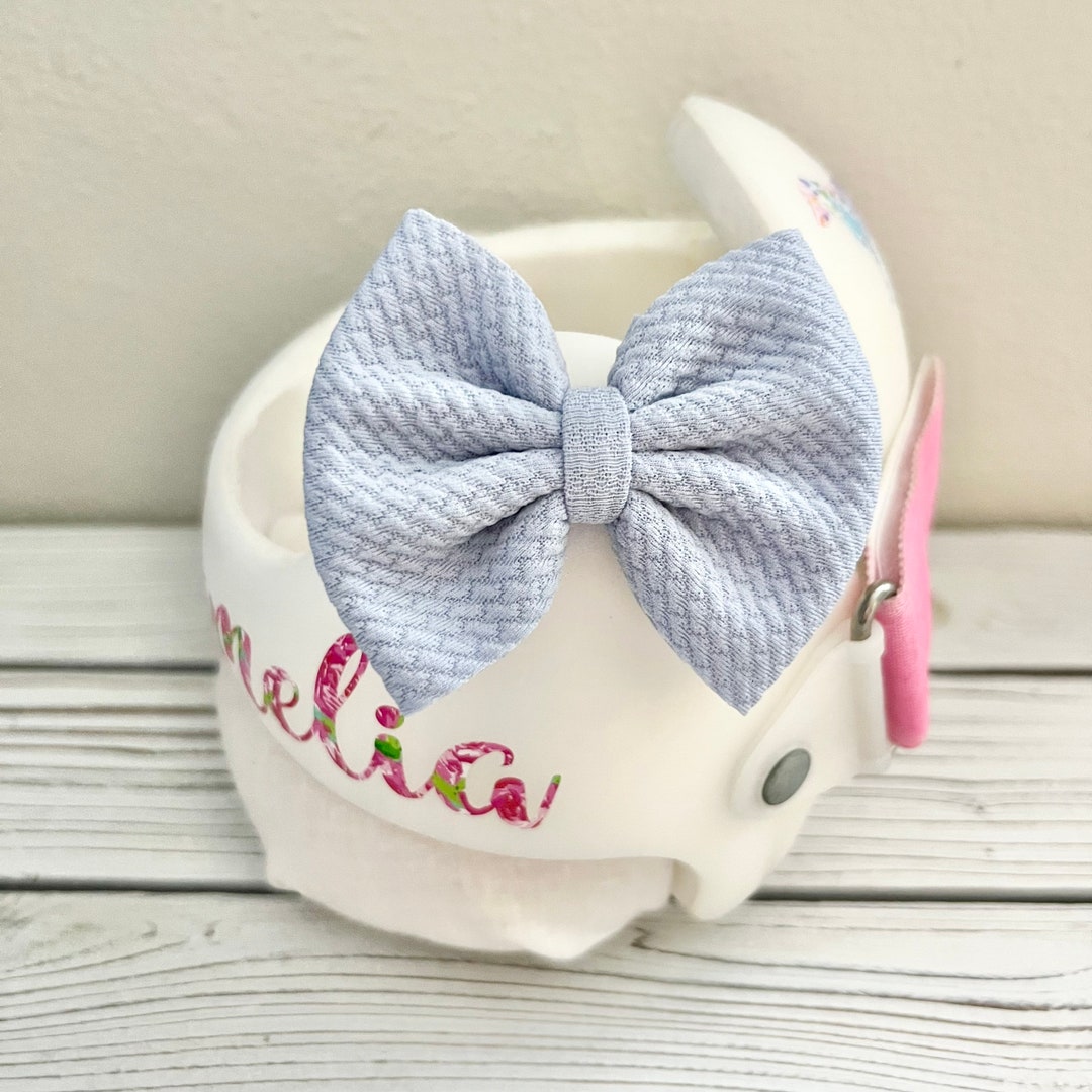 Blue Helmet Bow Cranial Band Bow Cranial Helmet Bow Band - Etsy