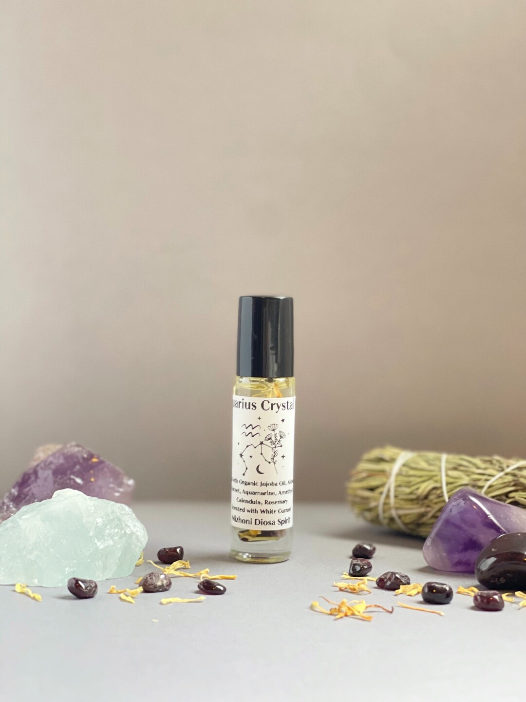 Aquarius Crystal Oil - Etsy
